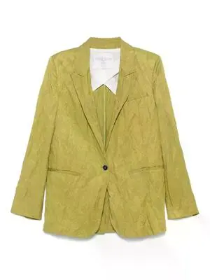 FORTE_FORTE Crinkled Blazer