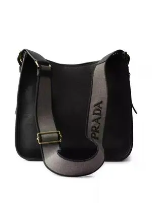 Prada Leather Shoulder Bag - Black