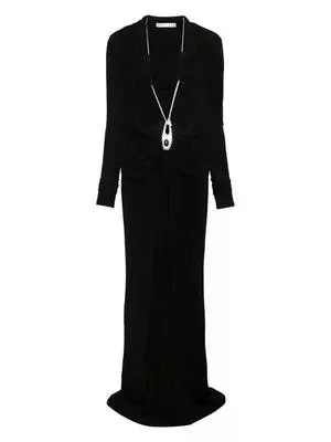 Christopher Esber Draped Jersey Maxi Dress