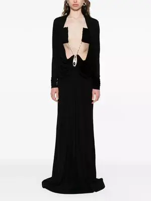 Christopher Esber Draped Jersey Maxi Dress