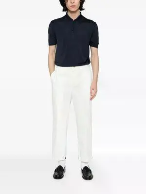 Kiton Silk Polo Shirt