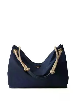 Prada Large Mariner Shoulder Bag - Blue