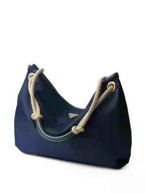 Prada Large Mariner Shoulder Bag - Blue