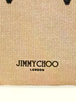 JIMMY CHOO Large Drawstring Tote Bag