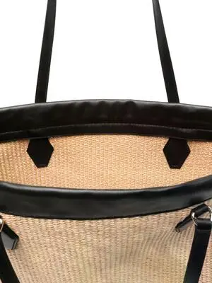 JIMMY CHOO Large Drawstring Tote Bag