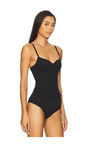 FLEUR DU MAL Scooped Neck Built-in Bra Cami
