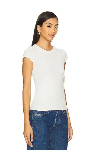 Cotton Citizen Marbella Cap-sleeve Tee