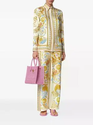 Versace Underwater Barocco Shirt - Neutrals