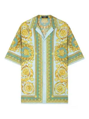 Versace Light Green Shirts