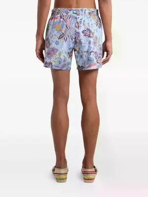 Etro Floral-print Swim Shorts