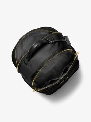 Michael Kors Sable Large Nylon Backpack