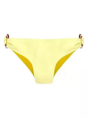 Melissa Odabash Ribbed Bikini Bottom - Yellow