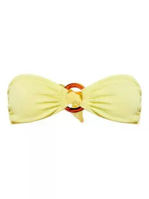Melissa Odabash Bandeau Bikini Top - Yellow