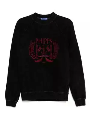 STAIN SHADE Logo-embroidered Sweatshirt