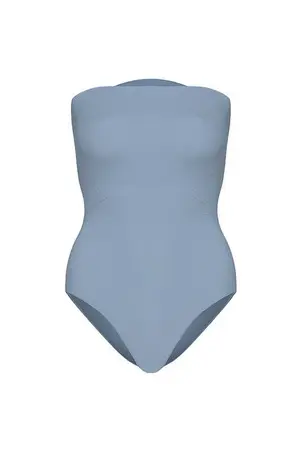 NOODY Ultra-thin Strapless Bodysuit - Grey Jeans