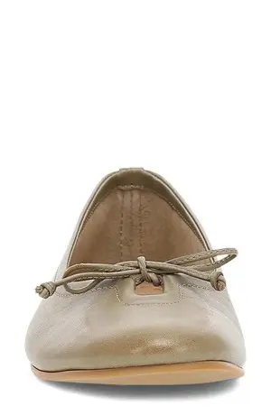 Frye Leather Ballet Flat - Eucalyptus