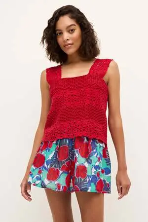 MARIE OLIVER Keeley Crochet Top