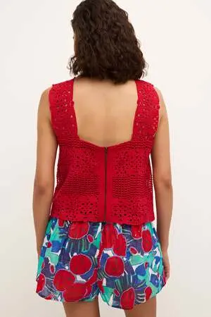 MARIE OLIVER Keeley Crochet Top