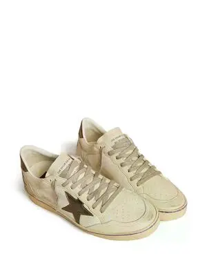 GOLDEN GOOSE Ball Star Lace-up Sneakers - Neutrals