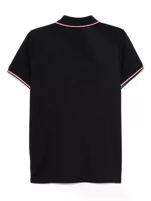 Moncler Logo-patch Polo Shirt - Blue