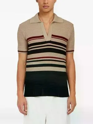 FERRAGAMO Cotton Knit Polo Shirt