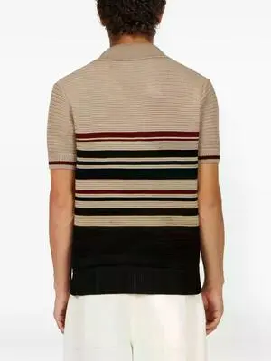 FERRAGAMO Cotton Knit Polo Shirt