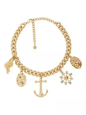 Rabanne Paco Charm Necklace - Gold