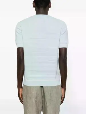 Zegna Short-sleeve Crewneck Sweater