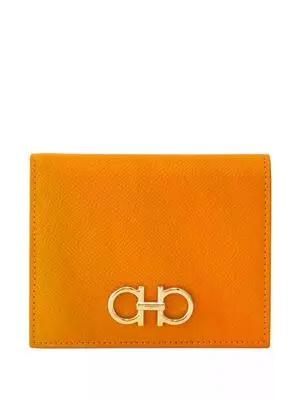 FERRAGAMO Gancini Wallet - Orange