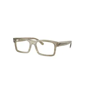 Ray-ban Rectangle Eyeglasses Frame - Photo Striped Grey