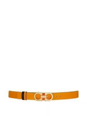 FERRAGAMO Gancini Belt Yellow