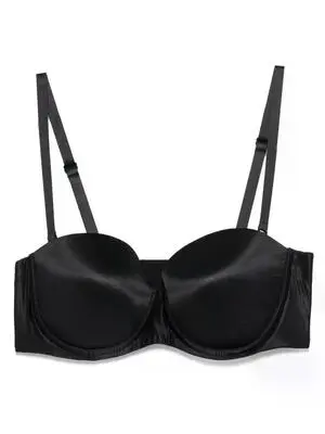 Wolford Sheer Bandeau Bra - Black