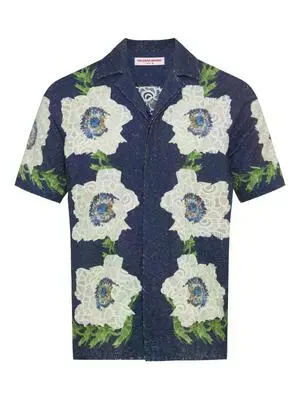Orlebar Brown Maitan Shirt - Blue