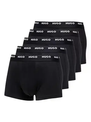 Hugo Logo-waistband Boxers - Black