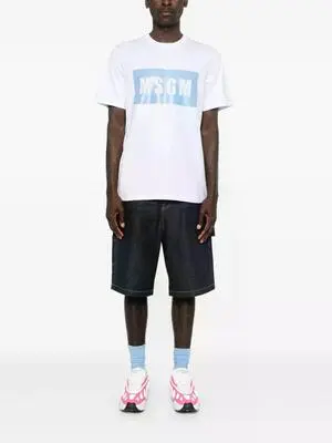 MSGM Logo-print T-shirt