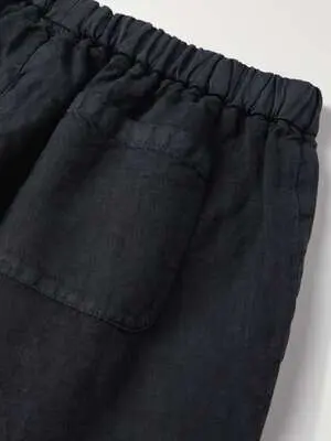 Boglioli Straight-leg Linen Shorts