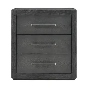 THEODORE ALEXANDER Maxwell Three Drawer Nightstand