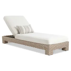 BERNHARDT Trieste Chaise - Pampas Finish/-