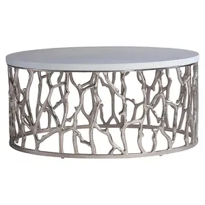 BERNHARDT Milos Outdoor Cocktail Table - Bone