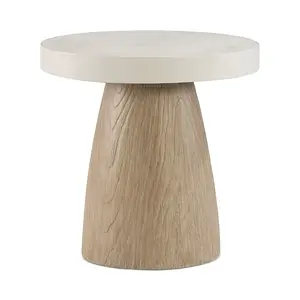 BERNHARDT Granville Outdoor Side Table - Bone