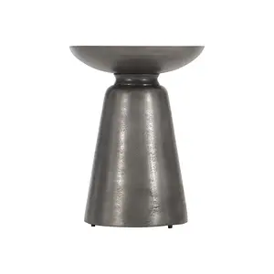 BERNHARDT Catalan Outdoor Accent Table - Matte Graphite