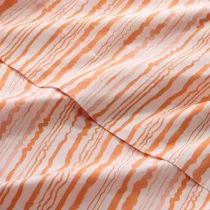 CONIGLIO PALM BEACH Cabana Stripe Sheet Set - Cabana Stripe Orange