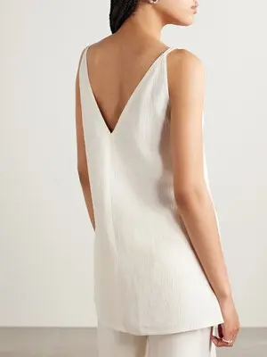 Proenza Schouler Mitchell Cloqué Camisole - Neutrals