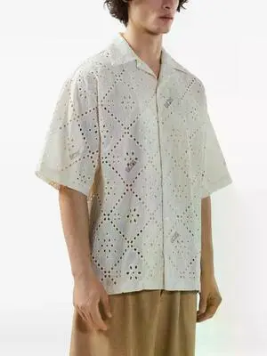 Gcds Broderie-anglaise Shirt