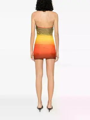 Attico Halterneck Mini Dress
