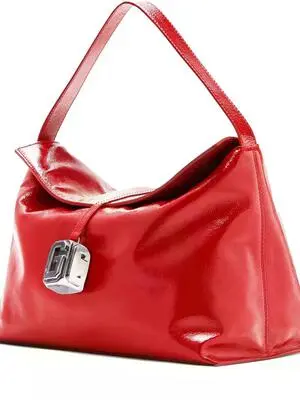 Gcds Mega Comma Shoulder Bag - Red