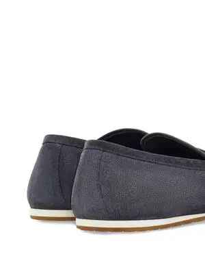 FERRAGAMO Hug Buckle Loafers - Blue