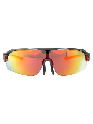 Nike Flyfree Shield E Sunglasses Mt Smok Gry/road Orag Mir/ Clr