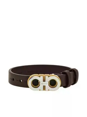 FERRAGAMO Double Gancini Bracelet - Gold