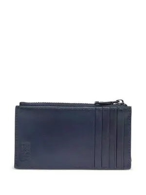 DIESEL® 1dr Logo-plaque Cardholder - Blue